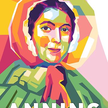 "Mary anning" Poster by Shecience | Redbubble