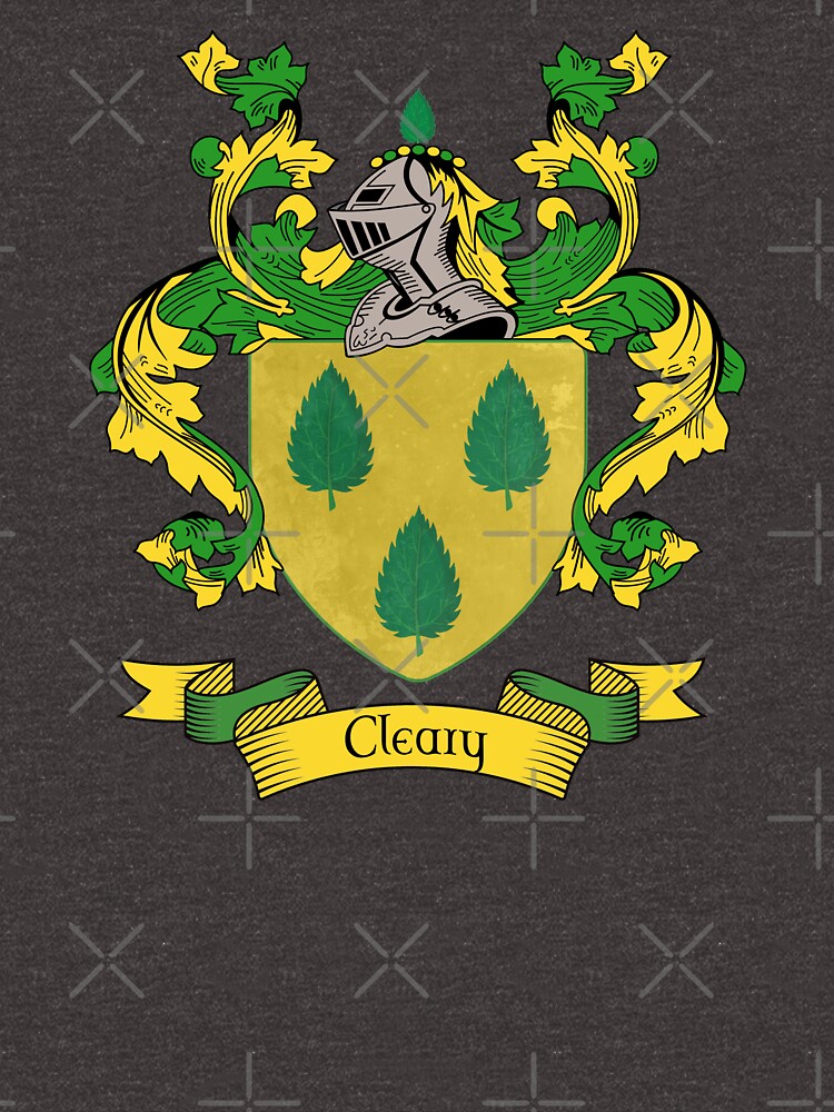 "Cleary Coat of Arms | Cleary Family Crest" T-shirt for Sale by chuppys ...