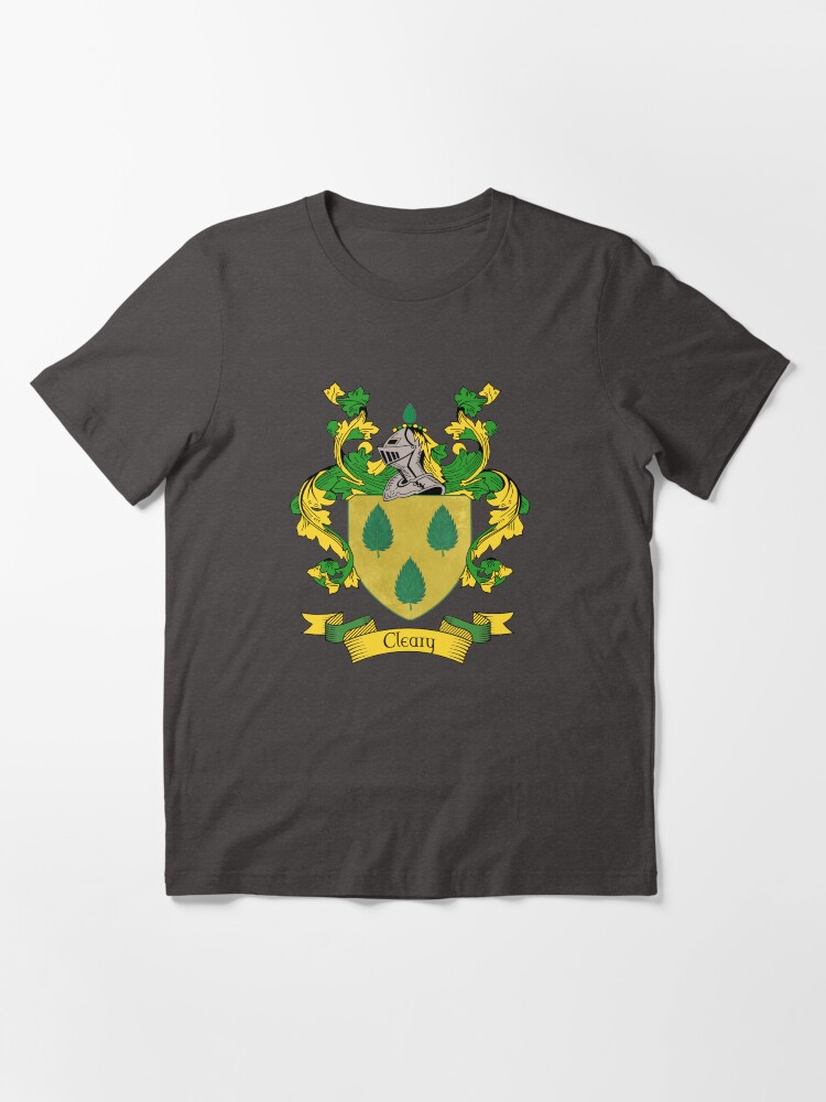 "Cleary Coat of Arms | Cleary Family Crest" T-shirt for Sale by chuppys ...