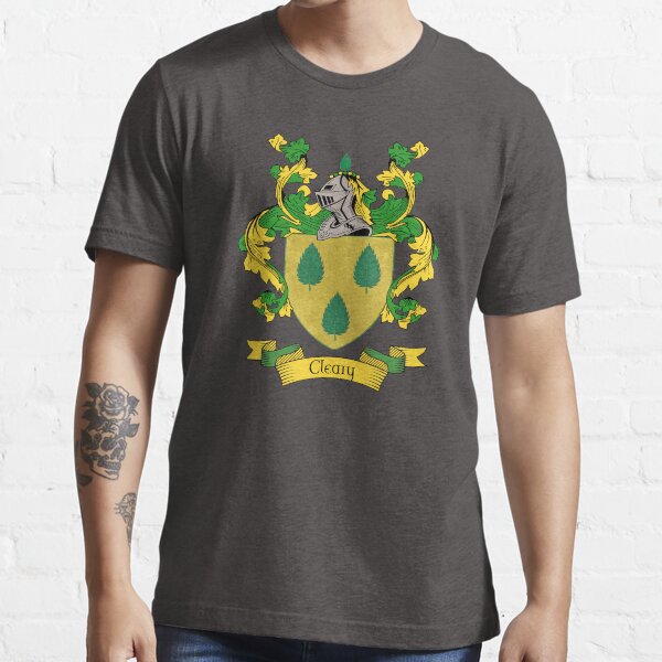 "Cleary Coat of Arms | Cleary Family Crest" T-shirt for Sale by chuppys ...
