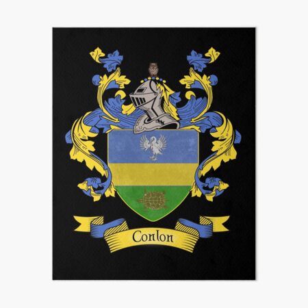 "Conlon Coat of Arms | Conlon Family Crest" Art Board Print by chuppys ...
