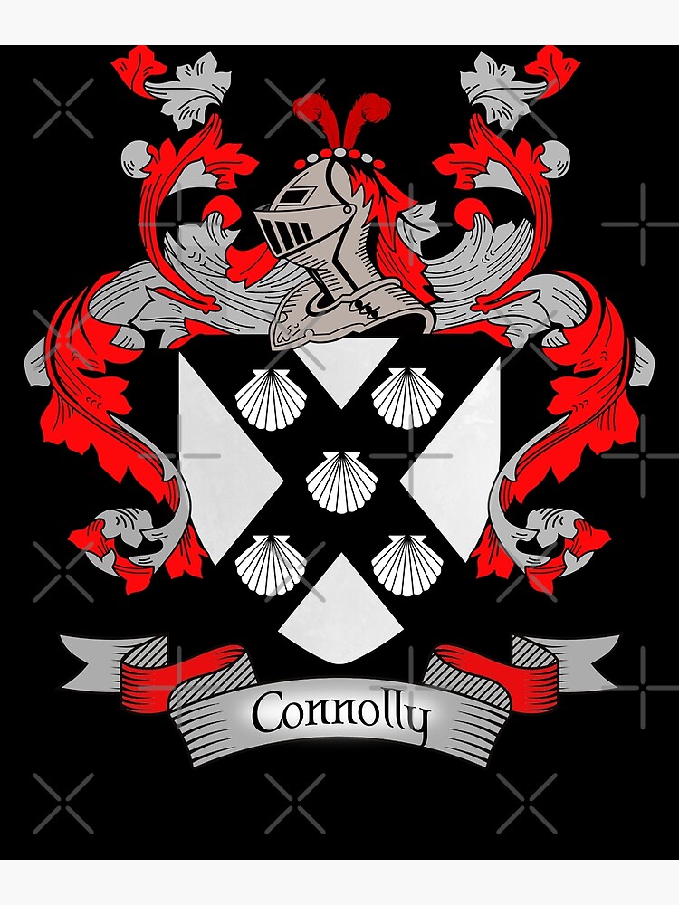 "Connolly Coat of Arms | Connolly Family Crest" Poster for Sale by ...
