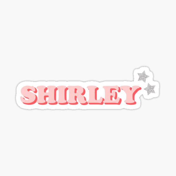 "Shirley" Sticker by laineystudios | Redbubble