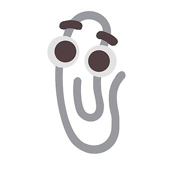 "Clippy Microsoft Assistant" Lightweight Hoodie for Sale by apsararb ...