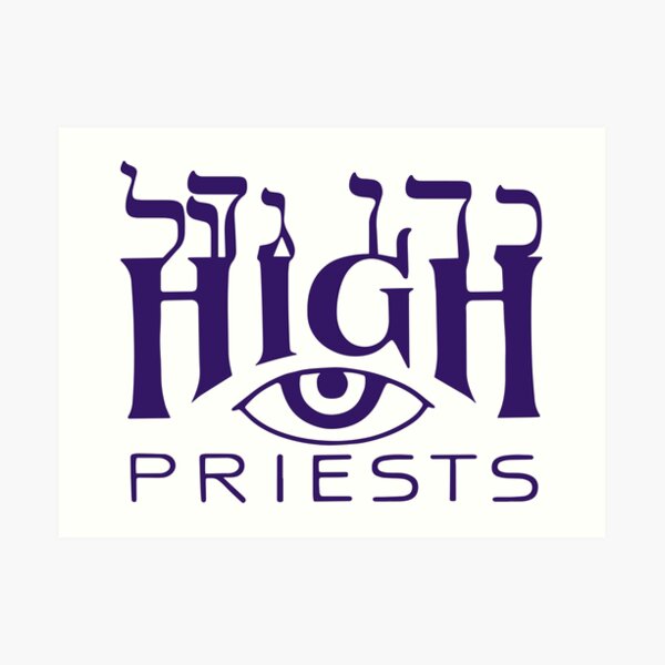 "JCS - High Priests Logo by Josh Lee" Art Print by TLP1961 | Redbubble