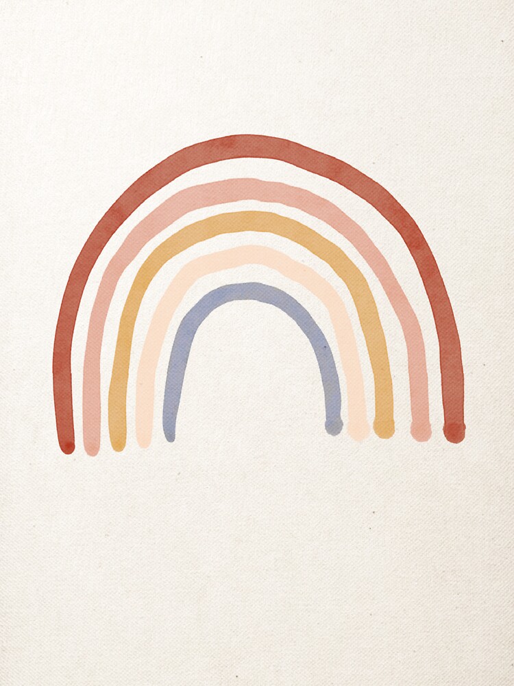 "Rainbow "little wonder"" Sticker for Sale by Maru-Illu | Redbubble