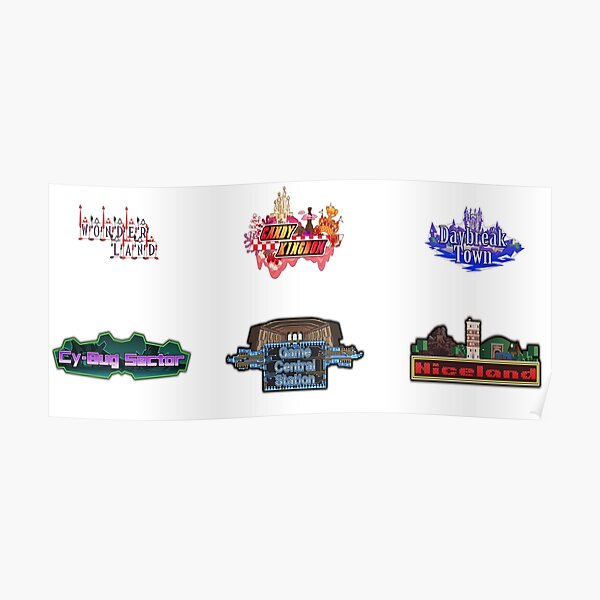 "KHUX Worlds Set 2" Poster by Joader | Redbubble