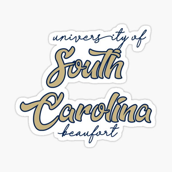 "USC Beaufort" Sticker for Sale by brittyarellano | Redbubble