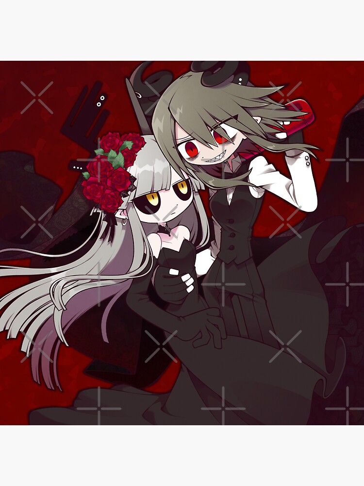 "Hanten and Kurotsuno Wedding" Sticker for Sale by funamusea | Redbubble