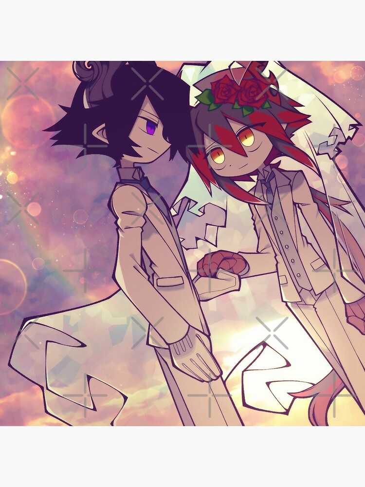 "Satanick and Ivlis Wedding" Art Print for Sale by funamusea | Redbubble