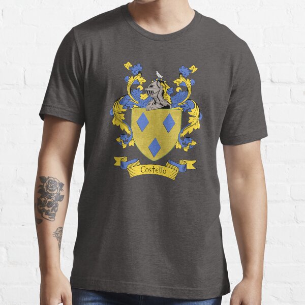 "Costello Coat of Arms | Costello Family Crest" T-shirt for Sale by ...