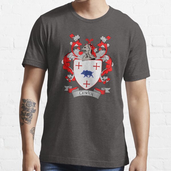 "Crowley Coat of Arms | Crowley Family Crest" T-shirt for Sale by ...