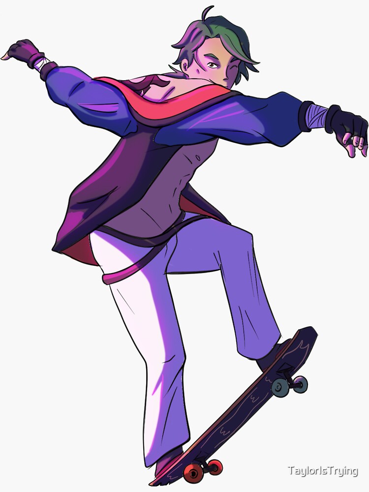 "Joe Sticker from Sk8theInfinity" Sticker for Sale by TaylorIsTrying ...