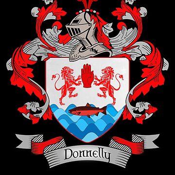 "Donnelly Coat of Arms | Donnelly Family Crest" Sticker for Sale by ...