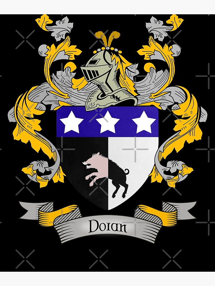 Póster «Escudo de armas de Doran | Cresta de la familia Doran» de ...