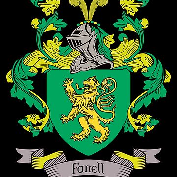 "Farrell Coat of Arms | Farrell Family Crest" Poster for Sale by ...