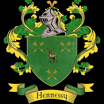 "Hennessy Coat of Arms | Hennessy Family Crest" Poster for Sale by ...
