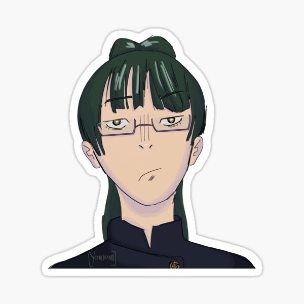 "zenin maki" Sticker by yomiomii | Redbubble