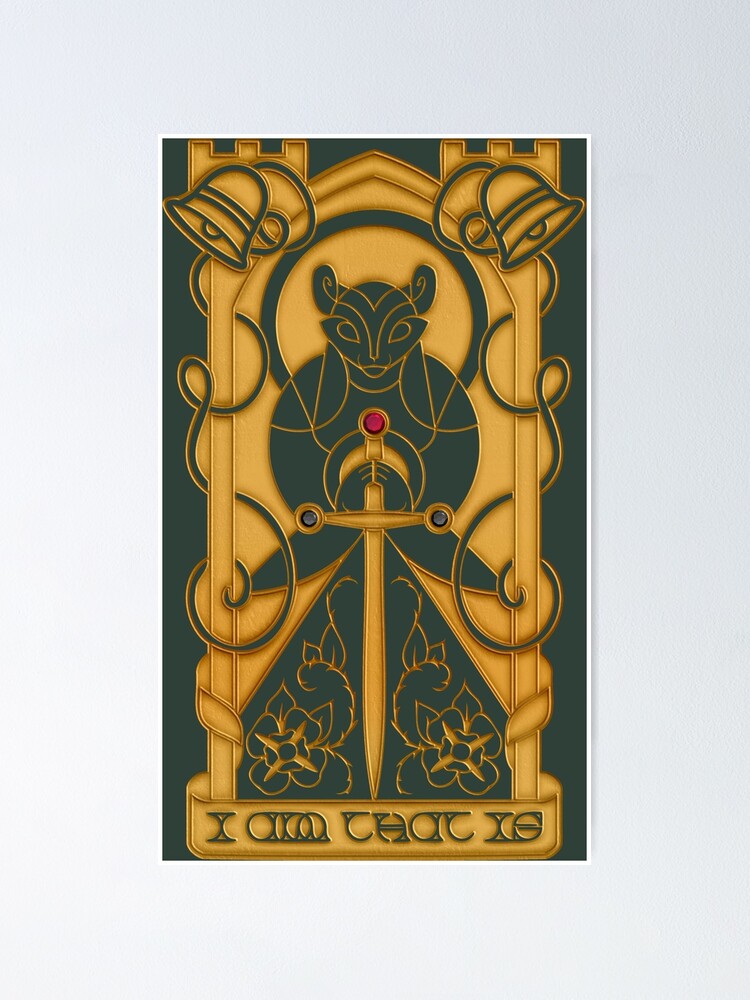 "Redwall Tapestry - Martin The Warrior - I AM THAT IS Tapestry" Poster ...