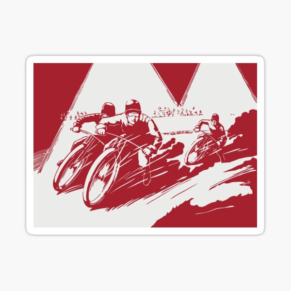 "Speedway" Sticker for Sale by sirglennbo | Redbubble