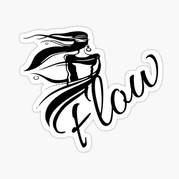 "Flow" Sticker for Sale by fortunateroots | Redbubble