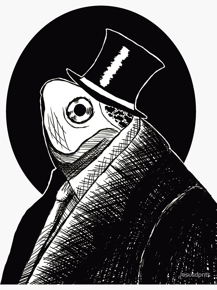 "SCP-527 Mr Fish" Sticker for Sale by Jesusdpnts | Redbubble