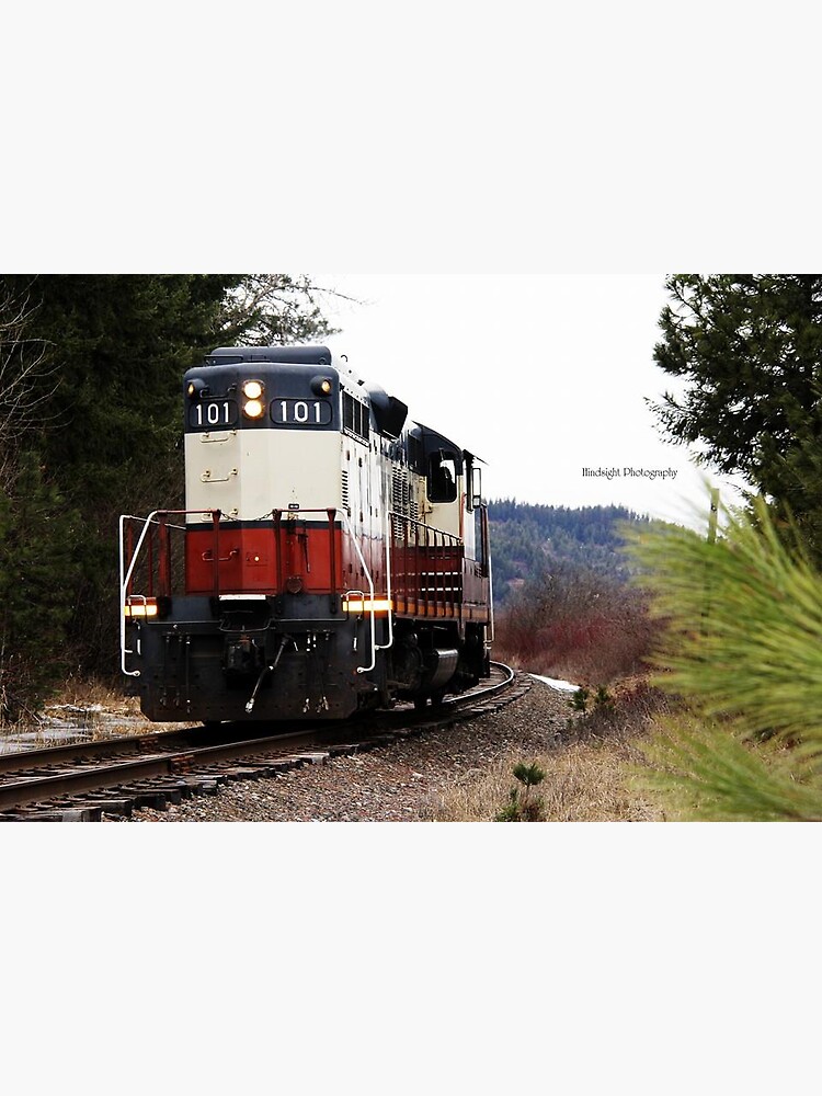 "Train on the rails" Sticker by Hindsight626 | Redbubble