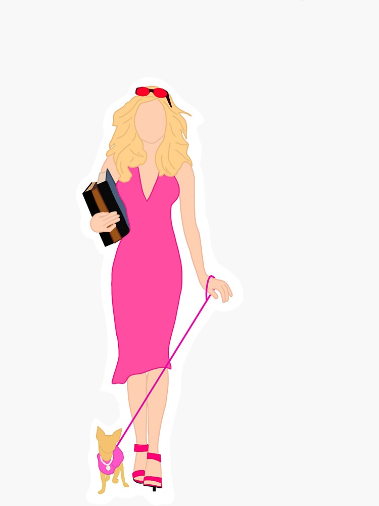 "Elle Woods Sticker" Sticker by jbb167 | Redbubble