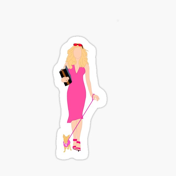 "Elle Woods Sticker" Sticker by jbb167 | Redbubble