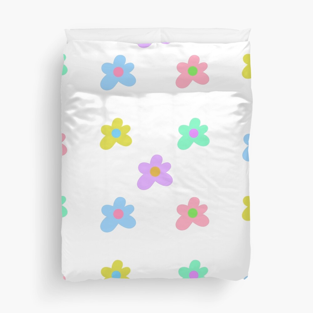 "y2k/indie flowers" Duvet Cover by farahshabanaa | Redbubble