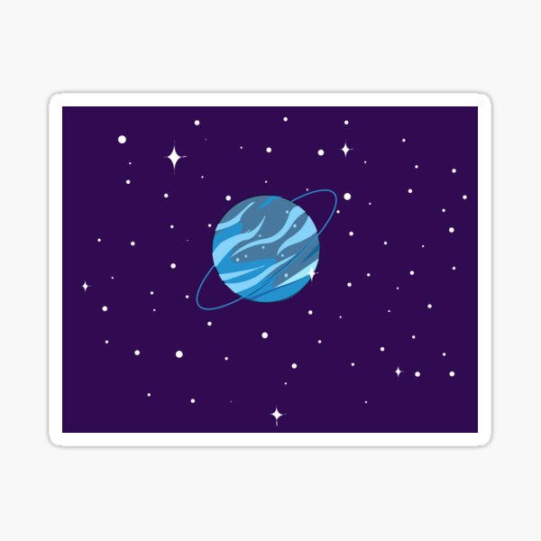 "Uranus" Sticker by tammaleman | Redbubble