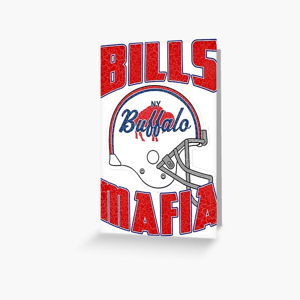 "Bills Mafia" Greeting Card by Undefeatd | Redbubble