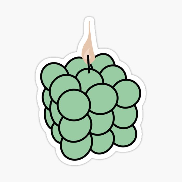 "Green Bubble Candle " Sticker for Sale by jthereal | Redbubble