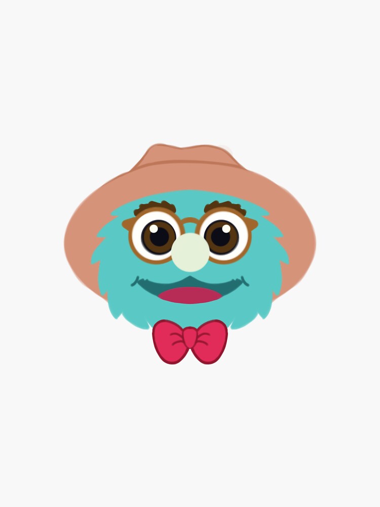 "Watcher Entertainment Puppet History The Professor Cute Face Sticker ...