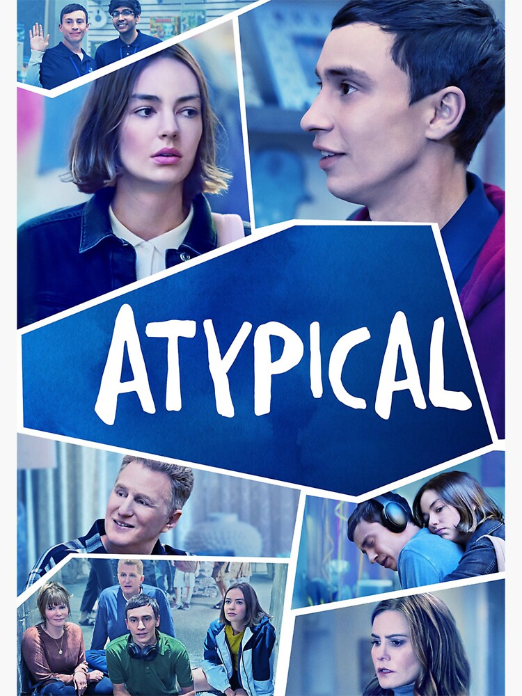 "Atypical" Sticker by ShinyDesignss | Redbubble