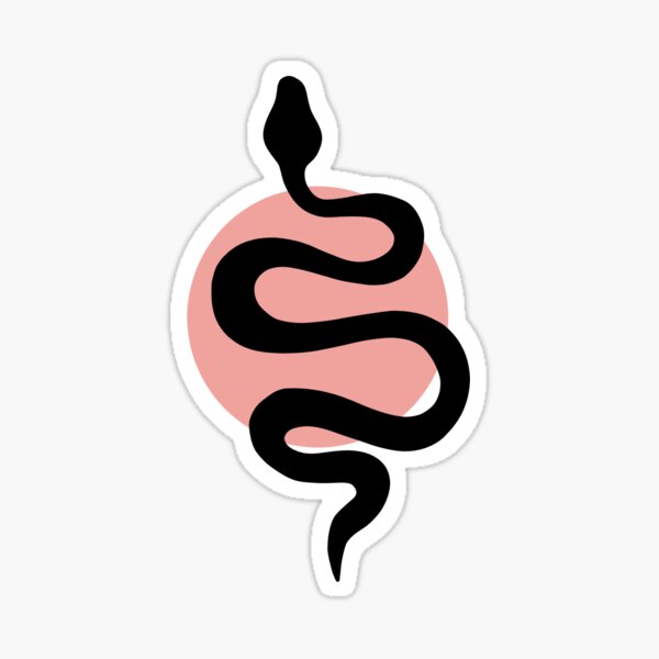 "Snake" Sticker for Sale by itsbekah | Redbubble