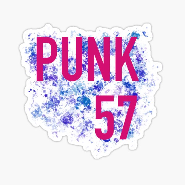 "Punk 57 logo " Sticker for Sale by bookstuff | Redbubble