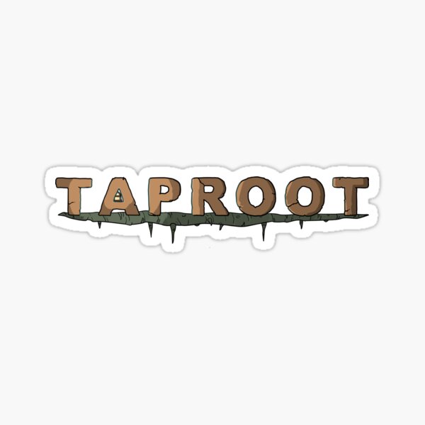 "Taproot Logo" Sticker for Sale by RamenTheKid | Redbubble