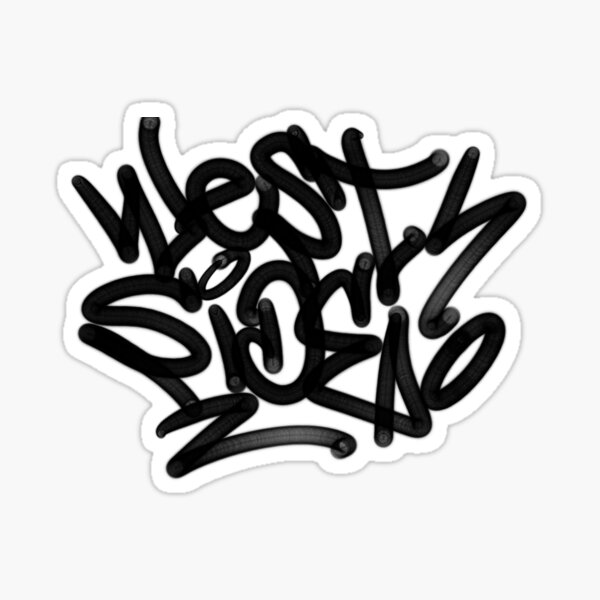 "West Side" Sticker for Sale by FearGodzOmen | Redbubble