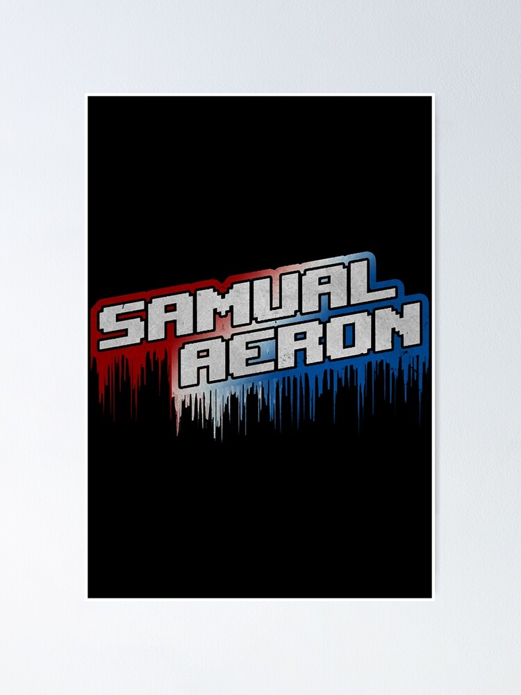 "Samual Aeron Logo " Poster for Sale by mplespratte36 | Redbubble