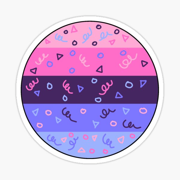 "Omnisexual Arcade Carpet" Sticker for Sale by RaspberryRhen | Redbubble