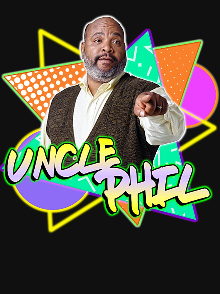 "Uncle Phil // Fresh Prince 90s Fan Art " T-shirt for Sale by ...
