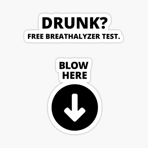 "Drunk?" Sticker by iCuties | Redbubble