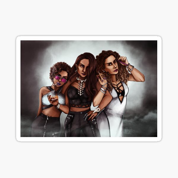 "Vertigo Wives" Sticker for Sale by dizinky | Redbubble