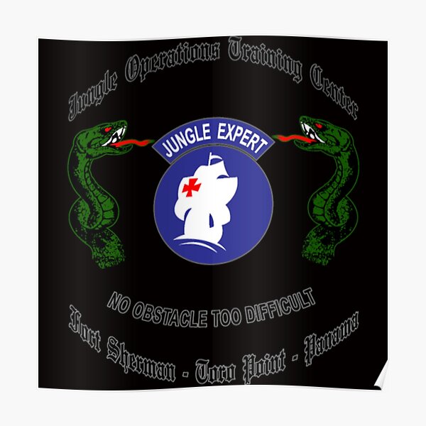 "Jungle-Operations-Training-Center" Poster for Sale by dskzb1657 ...
