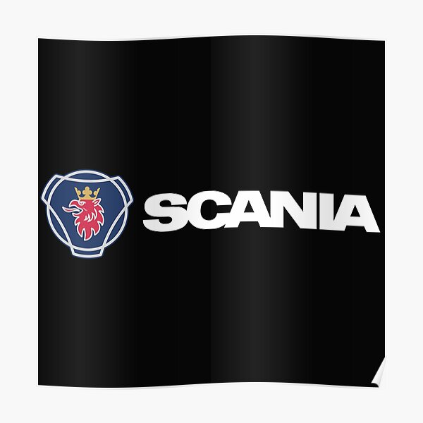 Posters sur le thème Scania | Redbubble
