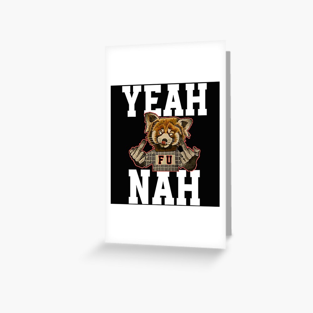 " Yeah nah - Yeahnah - ozzy saying - Australian slang" Greeting Card ...