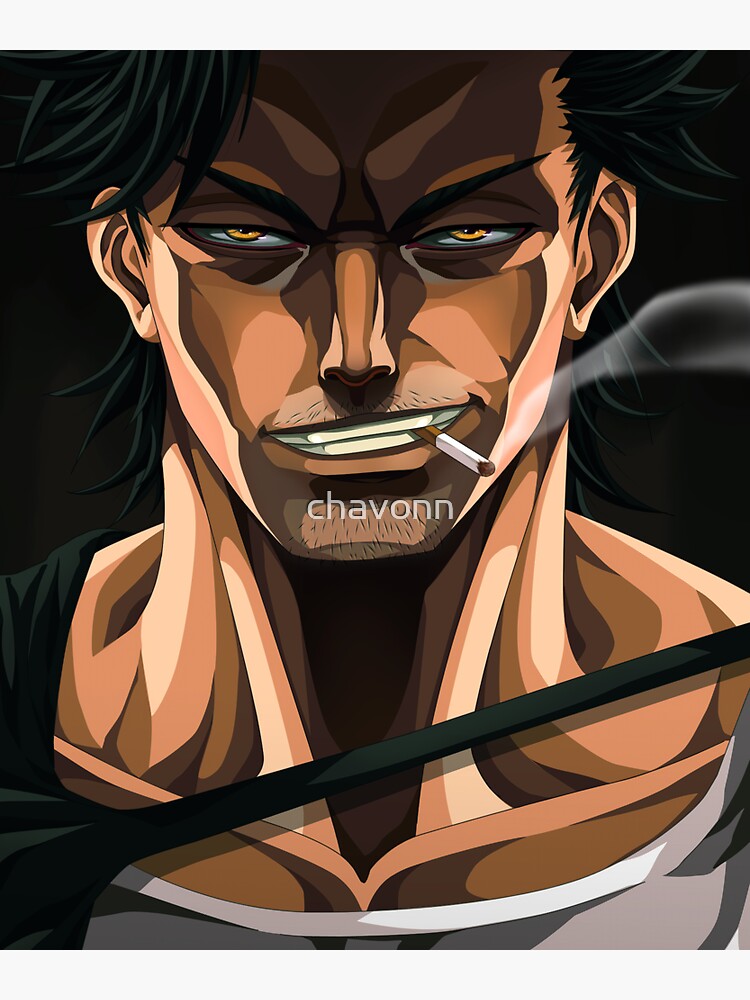 "Knight Captain Yami Black Clover" Sticker for Sale by chavonn | Redbubble