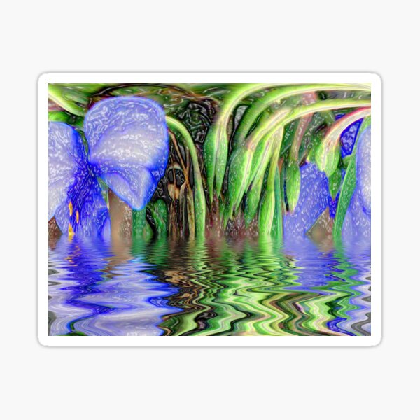 "Dripping Wet" Sticker for Sale by glink | Redbubble