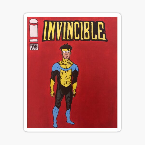"invincible comic" Sticker for Sale by amfabricante | Redbubble